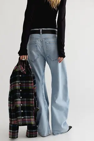 AGOLDE Spiral Twisted Seam Jeans - Addition