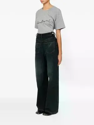 MAISON MARGIELA Wide-leg Jeans With Twisted Construction