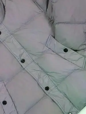 Stone Island Garment Dyed Crinkle Reps Ny Down Jacket With Wind Resistance