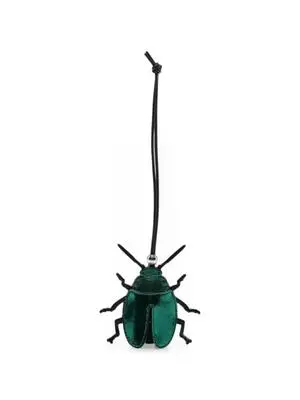 JW Anderson Cockroach-pendant Keyring - Black