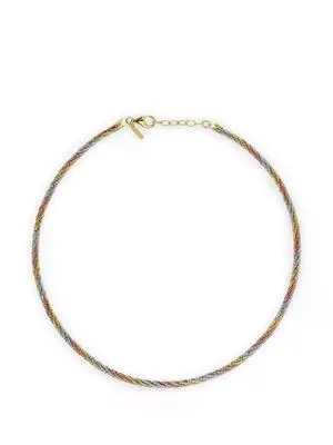 DESMOS Spring Twist Necklace - Silver