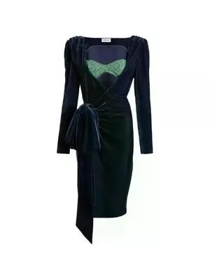 Balmain Belted Cocktail Dresses