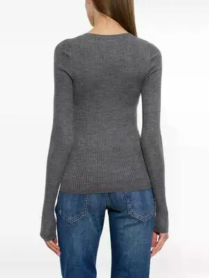 Dsquared2 Ribbed-knit Wool Sweater