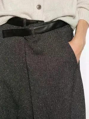 DARKPARK Belted Tailored Trousers