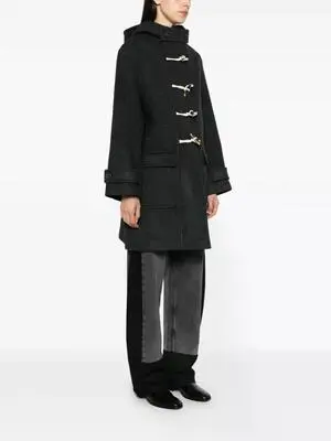 SEMICOUTURE Hooded Toggle Coat