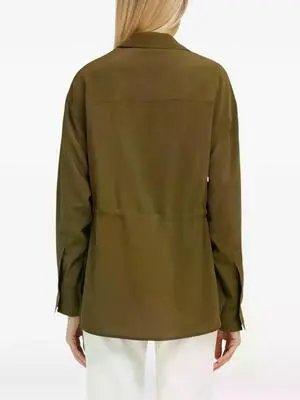 FERRAGAMO Safari Over Shirt - Green