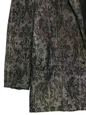 Roberto Cavalli 1980s Damask-print Blazer