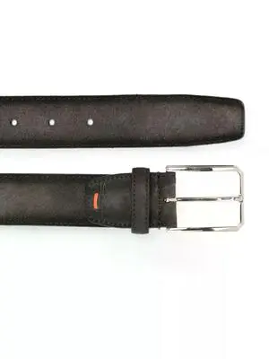 Santoni Suede Buckle-fastening Belt