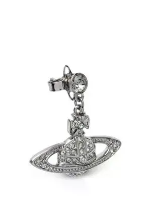 VIVIENNE WESTWOOD Mini Bas Relief Drop Earrings - Silver
