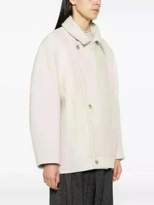 SEMICOUTURE Oversized Button-fastening Coat