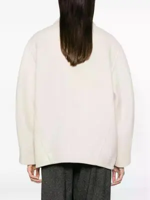 SEMICOUTURE Oversized Button-fastening Coat