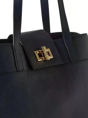 Furla Large Grained-leather Tote Bag