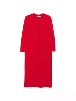 Valentino Garavani 1990s Button-up Skirt And Coat Set