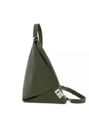 FERRAGAMO Hug Buckle Sling Bag - Green
