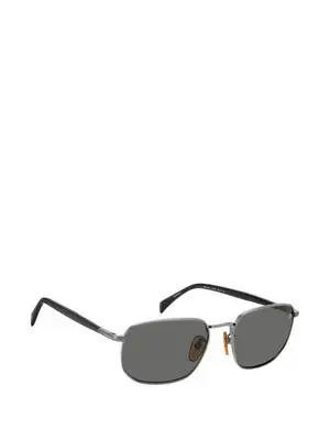 DB EYEWEAR BY DAVID BECKHAM Rectangle Frame Sunglasses
