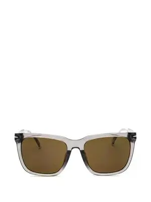 DB EYEWEAR BY DAVID BECKHAM Square Frame Sunglasses - Grey