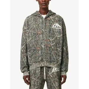 GODMADE Rhinestone Cotton Hoodie