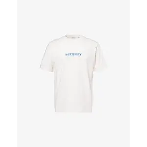 Burberry Heritage Logo Cotton-jersey T-shirt