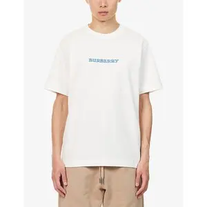Burberry Heritage Logo Cotton-jersey T-shirt