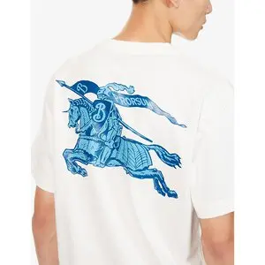 Burberry Heritage Logo Cotton-jersey T-shirt