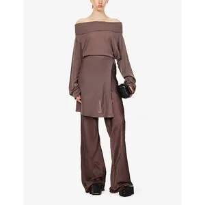 Rick Owens Scarf Long-sleeve Wool Jumper