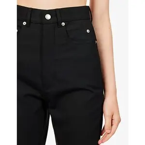 Rick Owens Bolan Flared-leg Wool-blend Trousers