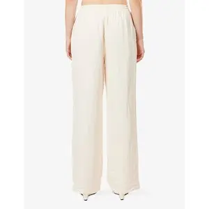 Oddmuse Drawstring Wide-leg Woven Trousers