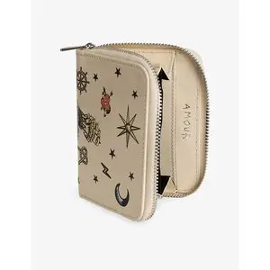 Zadig&Voltaire Mini Zv Tattoo Leather Purse