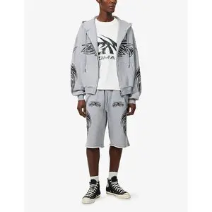 GODMADE Vivid Logo-print Cotton Hoodie