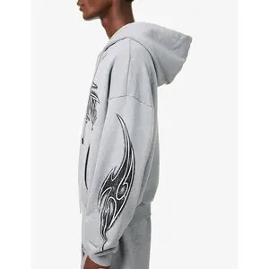 GODMADE Vivid Logo-print Cotton Hoodie