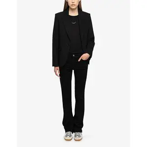 Zadig&Voltaire Vavy Embellished Woven Blazer