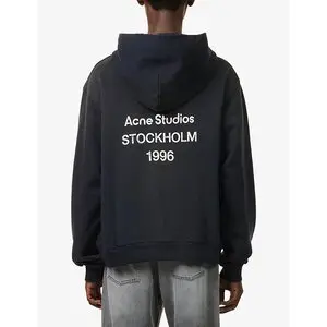 Acne Studios Franziska 1996 Logo Cotton Hoodie