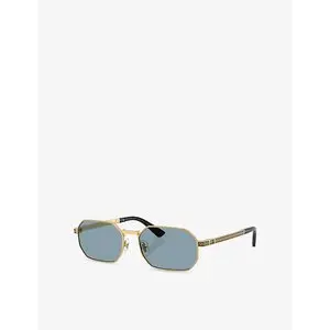 Versace Ve2297 Irregular-frame Metal Sunglasses