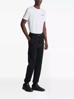 Balmain Drawstring-fasteningl Logo-detail Track Pants