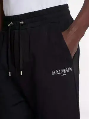 Balmain Drawstring-fasteningl Logo-detail Track Pants
