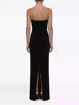 SELF-PORTRAIT Velvet Maxi Dress