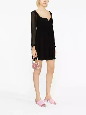 Philosophy Di Lorenzo Serafini Pleated Chiffon Minidress