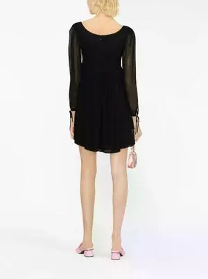 Philosophy Di Lorenzo Serafini Pleated Chiffon Minidress