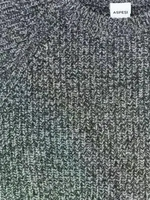 Aspesi Ribbed-knit Raglan-sleeve Sweater