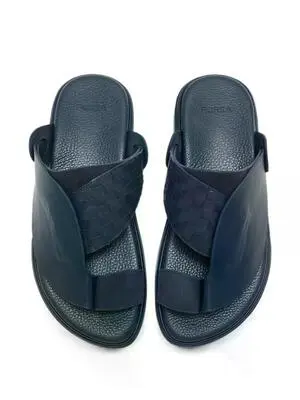 FORSA Intrecciato Suede-panel Sandals