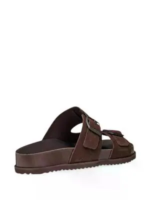 Geox Parnaiba Buckle-fastening Leather Sandals