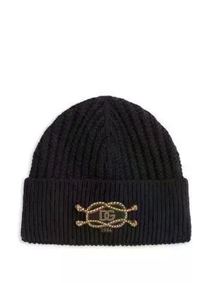 Dolce & Gabbana Rib-knit Hat - Blue