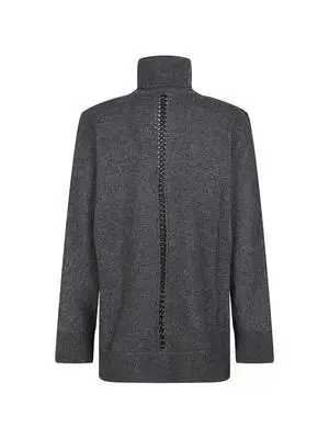 P.a.r.o.s.h Braided-detail Turtleneck Sweater