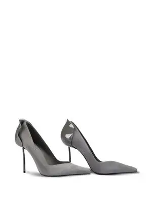 LE SILLA Petalo Pointed-toe Pumps - Grey