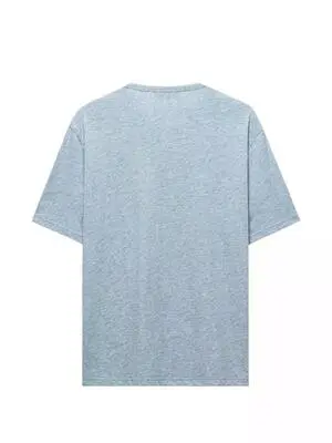 Shanghai Tang Shou Embroidered T-shirt - Grey