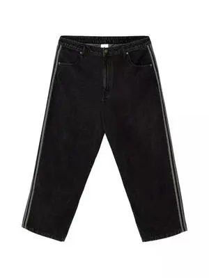 Adidas Side-stripe Jeans - Black