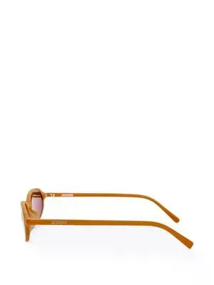 Jacquemus Oval-frame Sunglasses