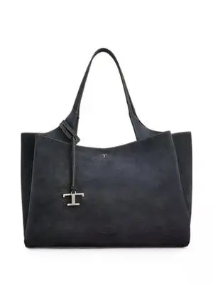 TOD'S Bag In Suede Medium - Blue