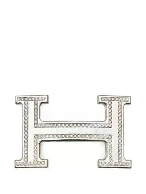 Hermès H-motif Belt Buckle - Silver