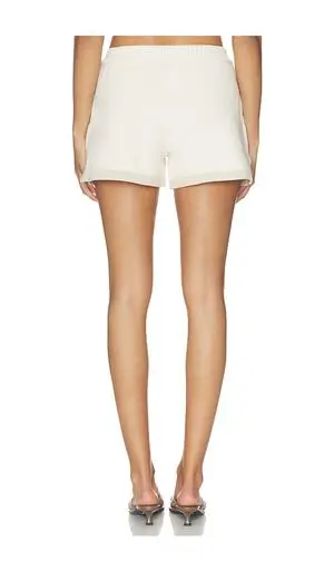 L'academie Dae Contrast Knit Short